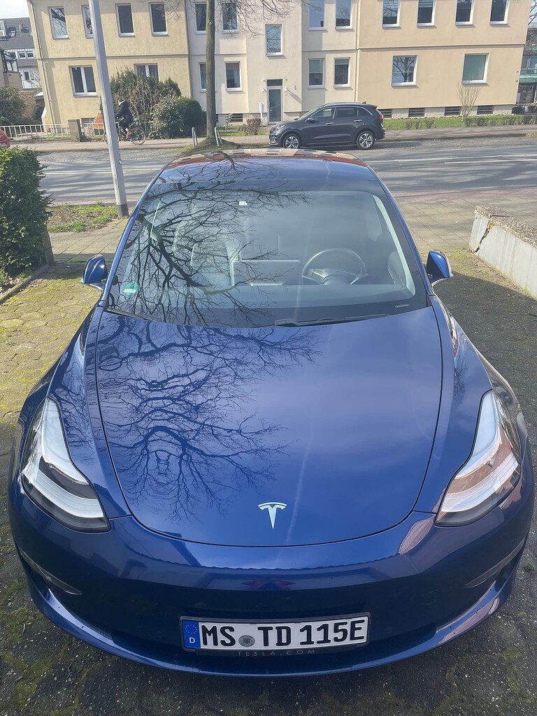 [verkauft] Tesla Model 3, blau, Long Range Allrad 3/2019, FSD mit HW3 ...