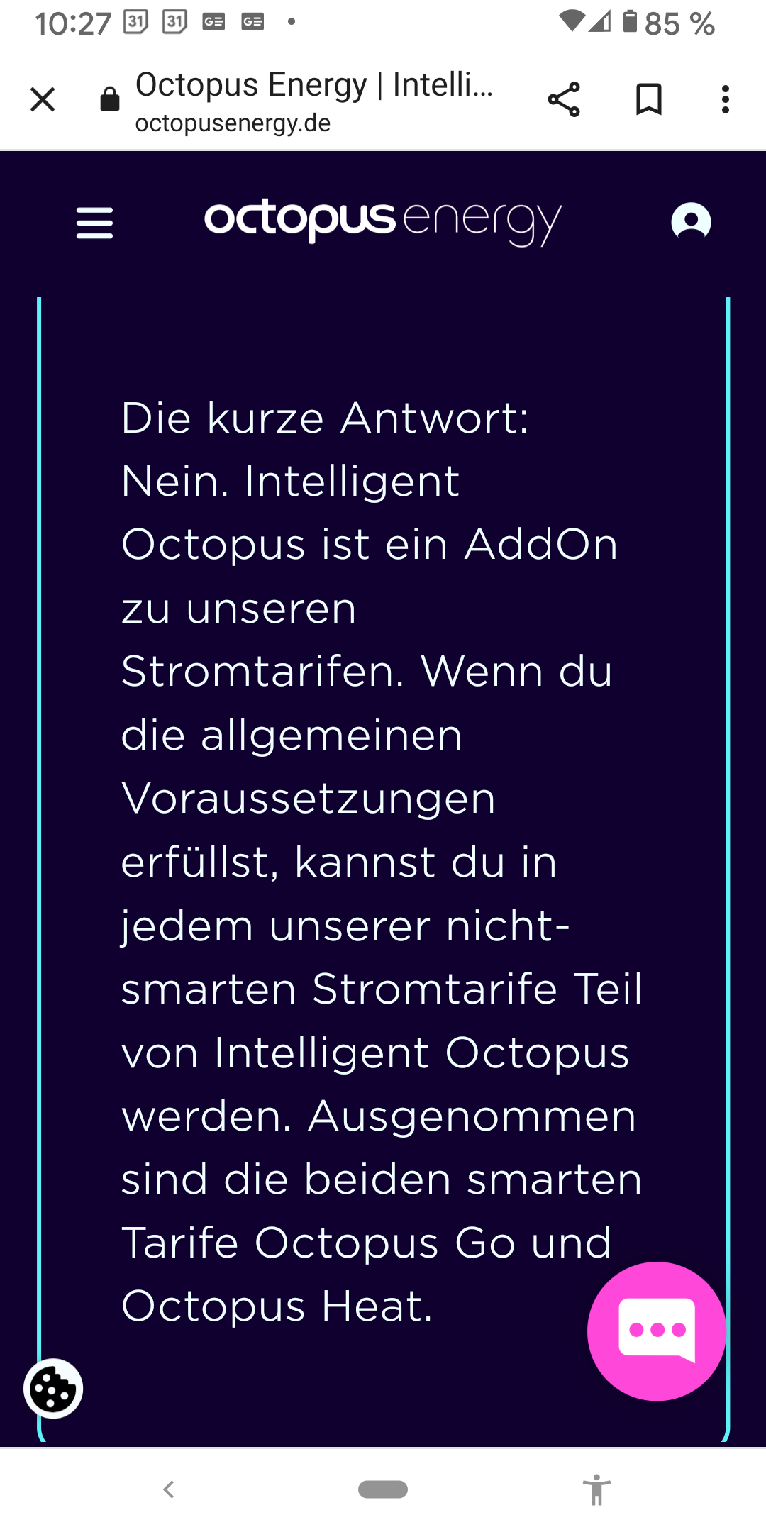 Tesla Stromtarif (Octopus Energy) - #532 von twiederh - Tesla Energy ...