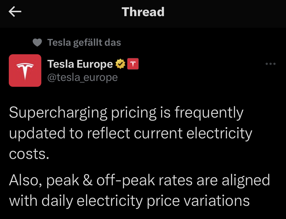 Supercharger-Preise in Europa (Teil 1) - #4640 von Phil_White - Tesla ...